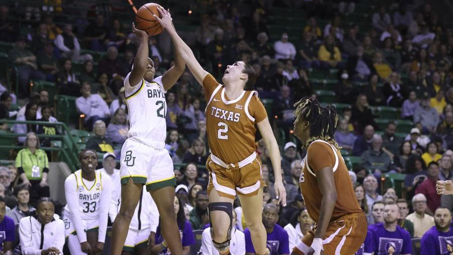 Gaston’s double-double helps No. 25 Texas women beat Baylor