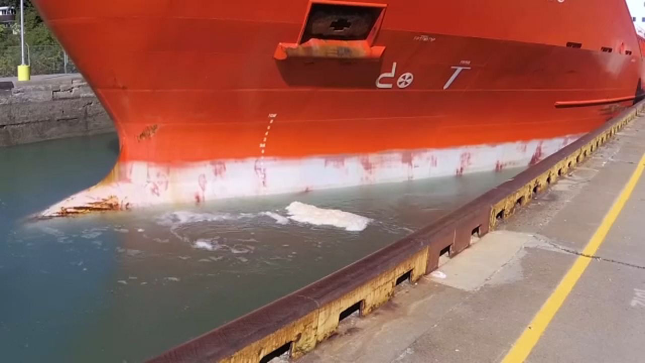 Shipping begins for the season on Lake Ontario