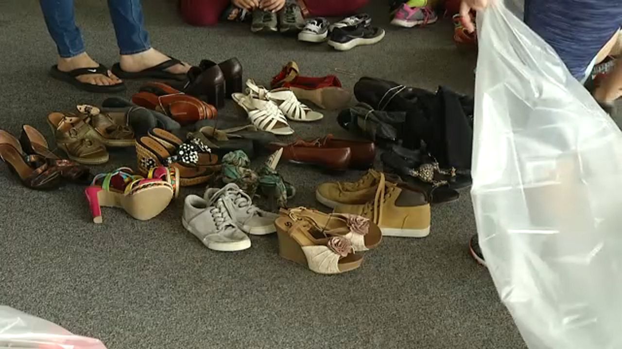 Wales Primary Collecting Shoes For a Good Cause