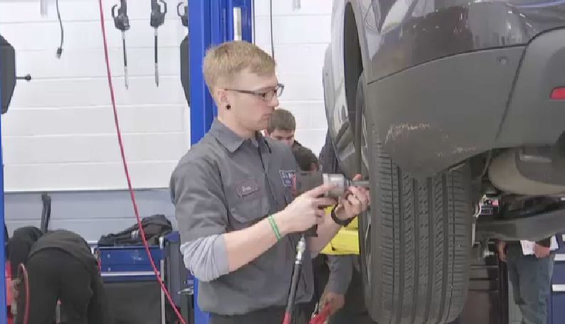 Students Prepare for Automotive Careers