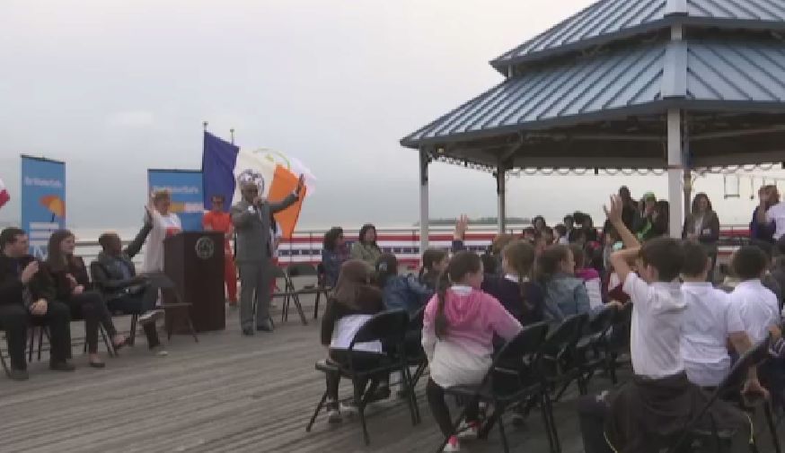 Parks Department Kicks off Summer Season with Ceremonial Beach Opening