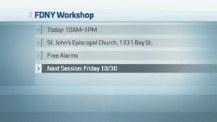 FDNY Gives out Free Alarms