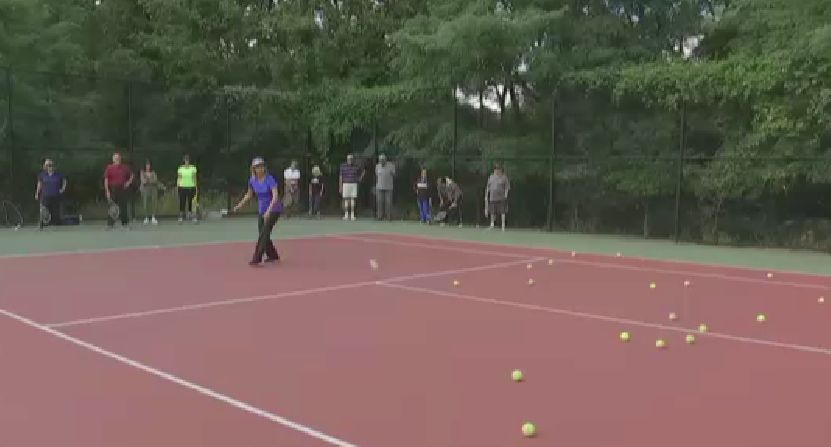 Free Tennis Lessons Offered to Seniors