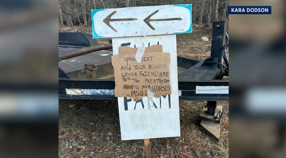 FBI investigating racist sign left on NC mountains farm
