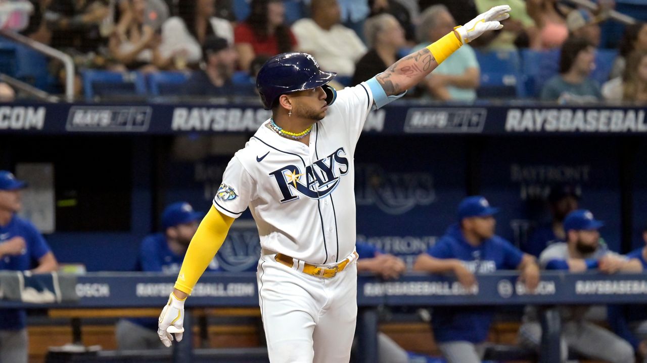 Siri, Arozarena, Raley homer, Rays beat Blue Jays 6-4