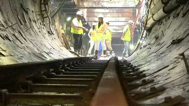 Construction Flowing on New Staten Island Water Siphon