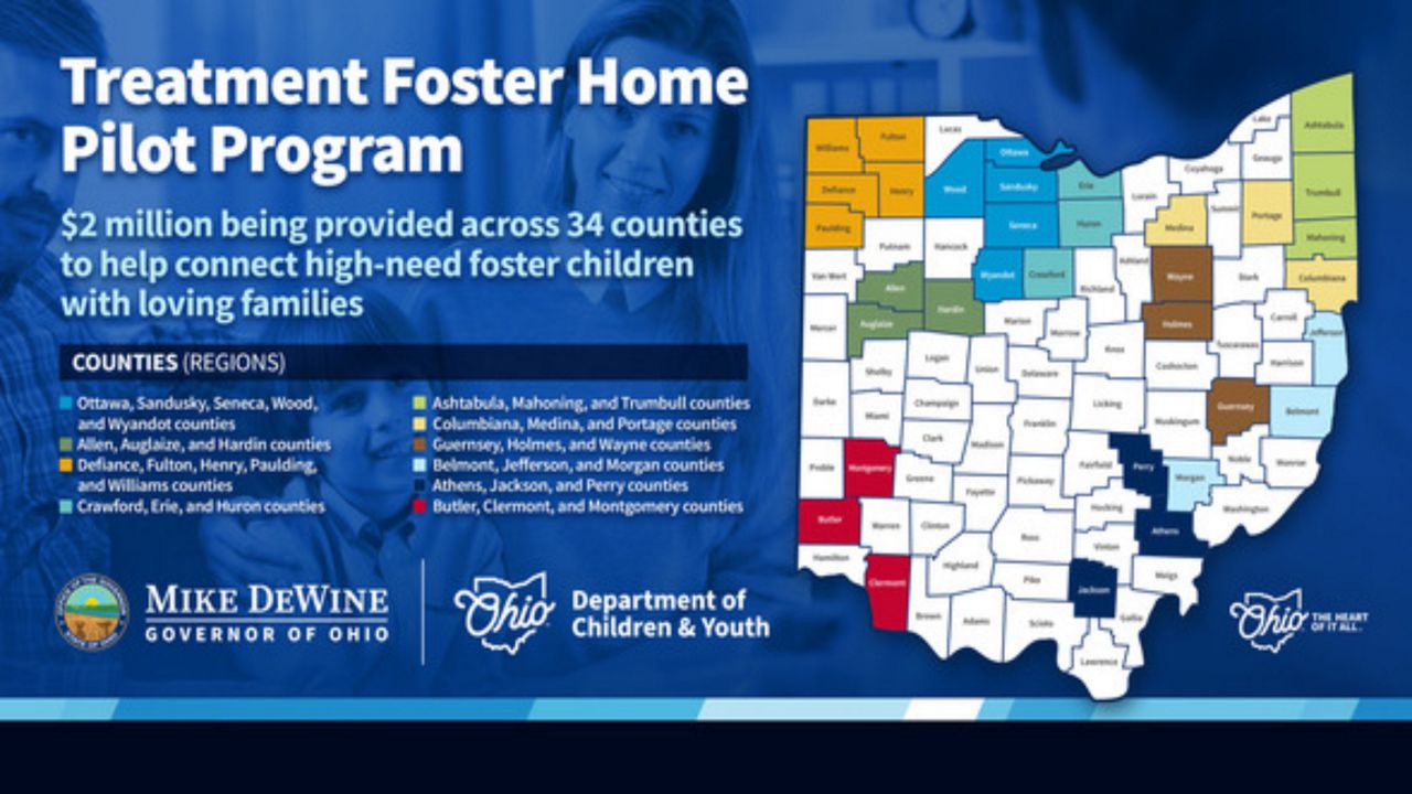 Ohio announces $2 million for foster pilot program