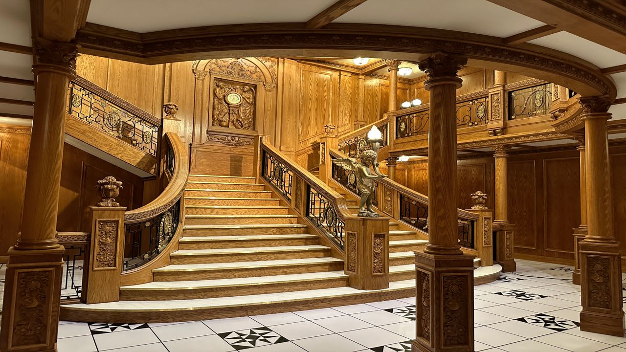 Titanic artifact exhibition at COSI in Columbus