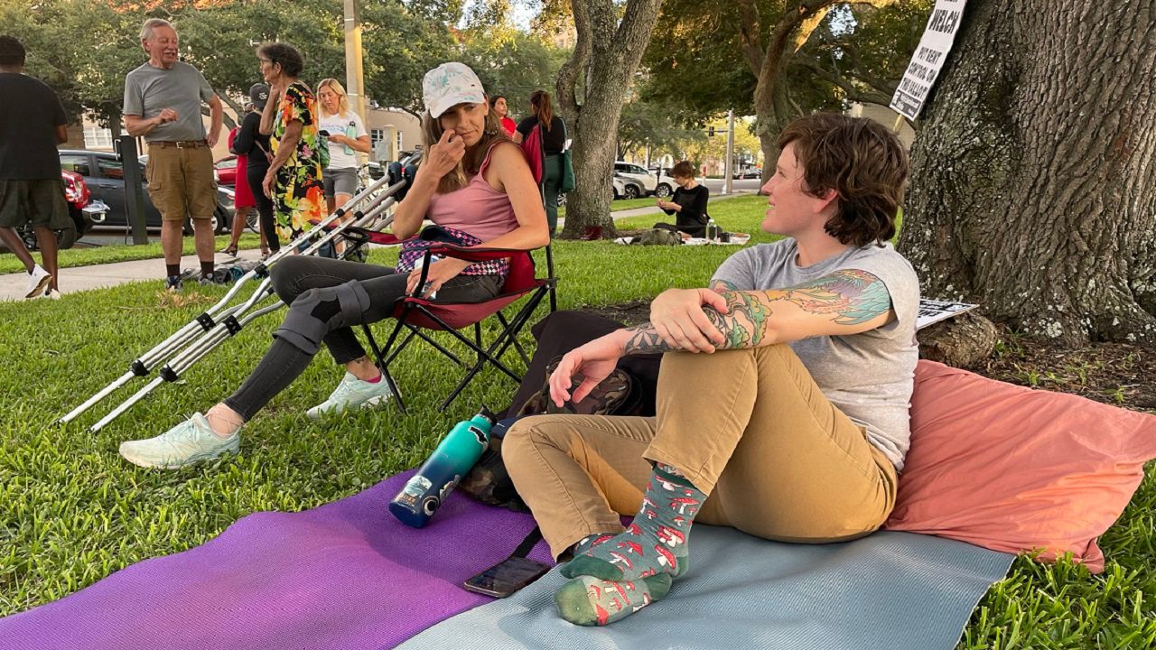 St. Pete protesters hold sleep-in for rent control