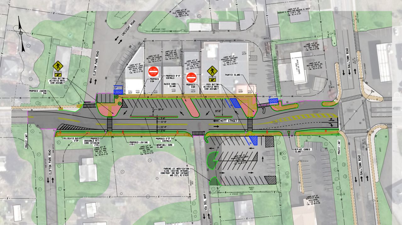 Proposed Design for Nott Street Project Concerns Some Residents