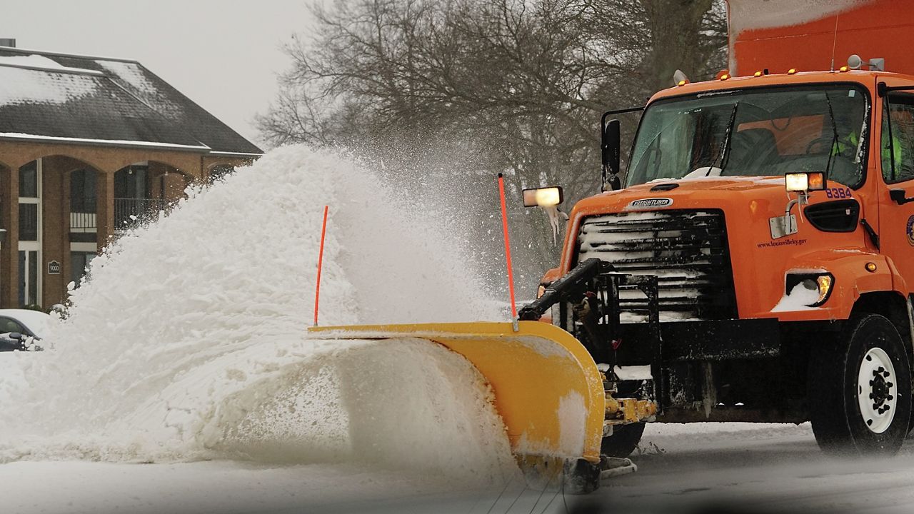 PHOTOS: Winter storm brings heavy snow to Kentucky