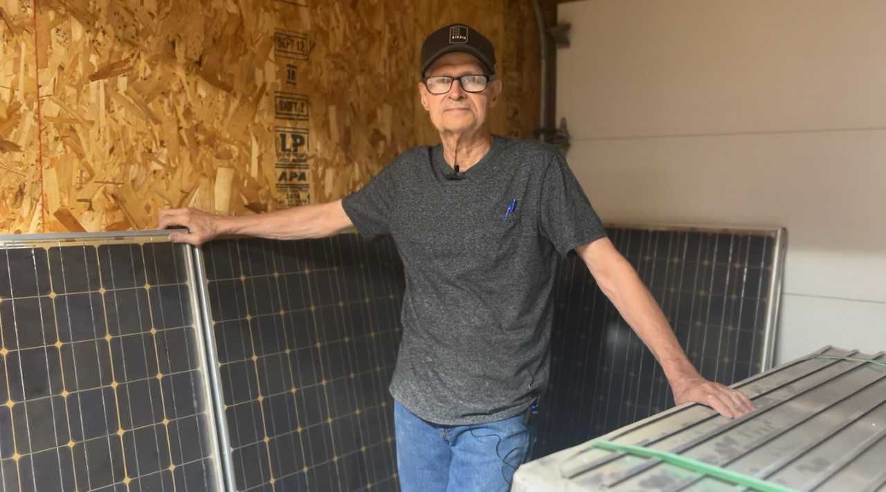 Janesville man hopes to donate solar panels to Hawaii