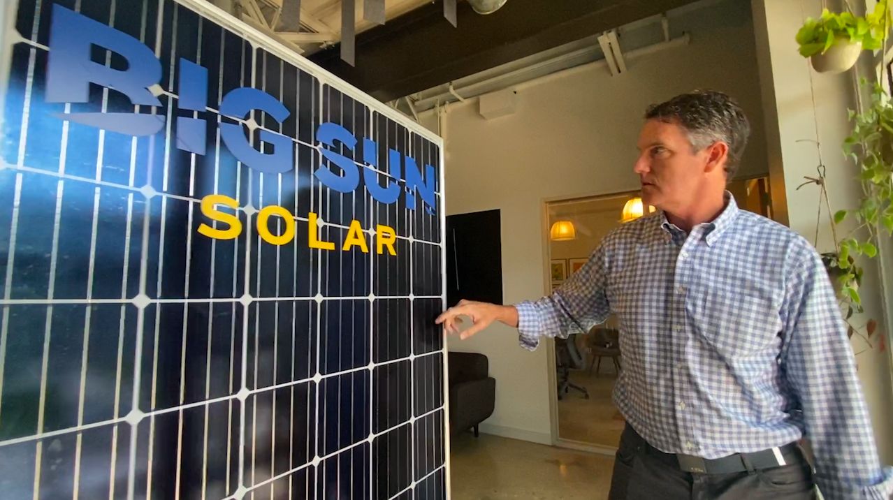 Texas solar power push