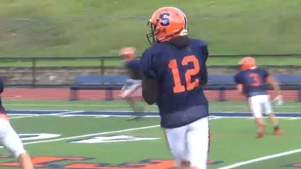 Solvay football loves to showcase its passing game