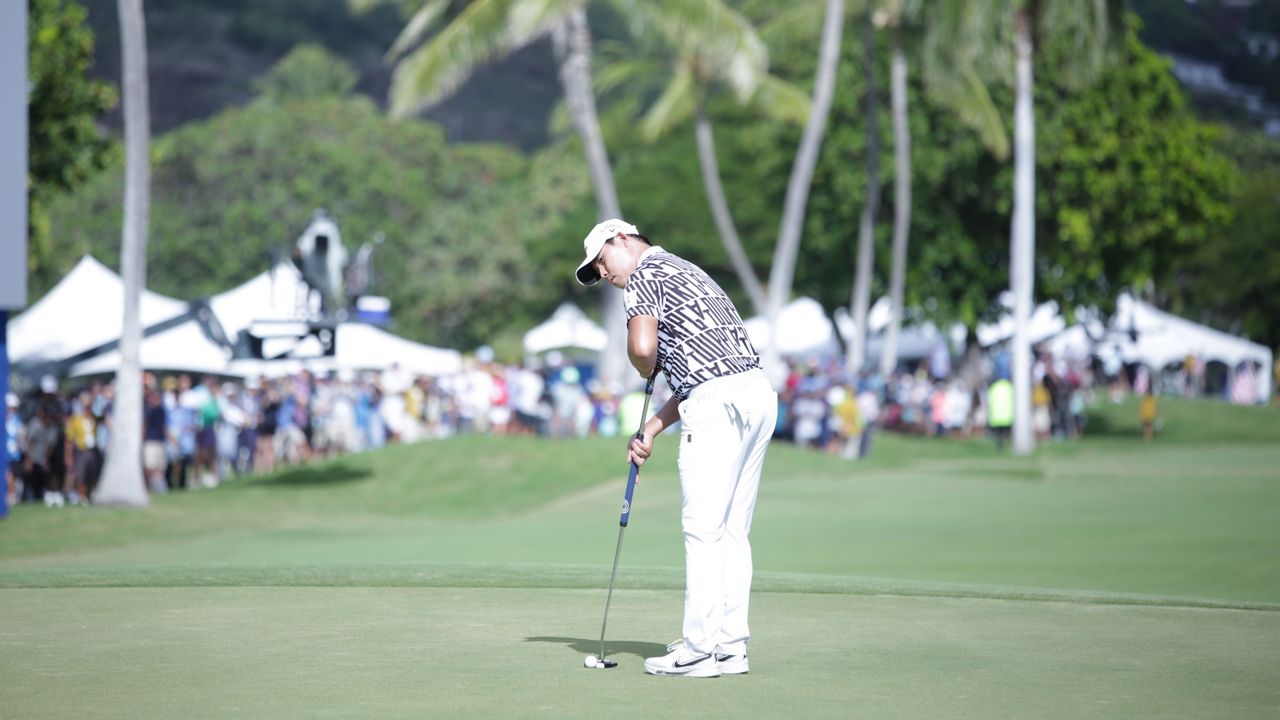 Si Woo Kim rallies to win 2023 Sony Open in Hawaii title