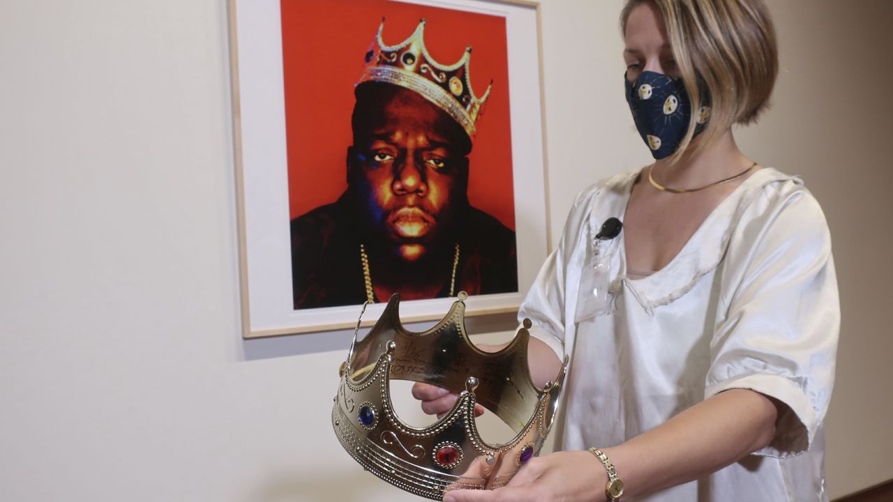 sothebys sells notorious big crown for over half a million dollars