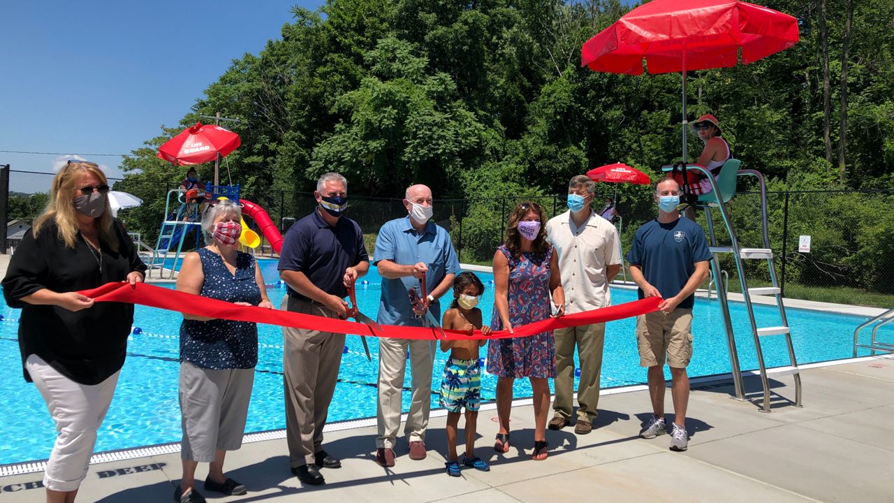 Dozens Turn Out at Reopening of South Troy Pool