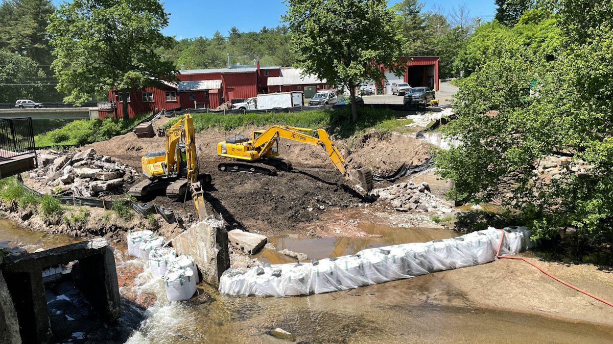 Southamptom's Manhan River Dam finally coming down