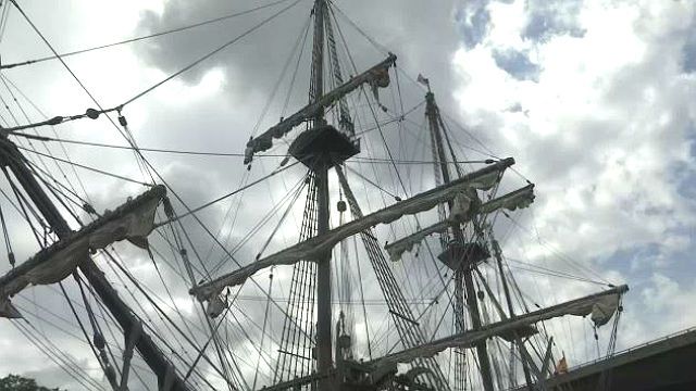 16th century ship replica stops at Hudson River Maritime Museum