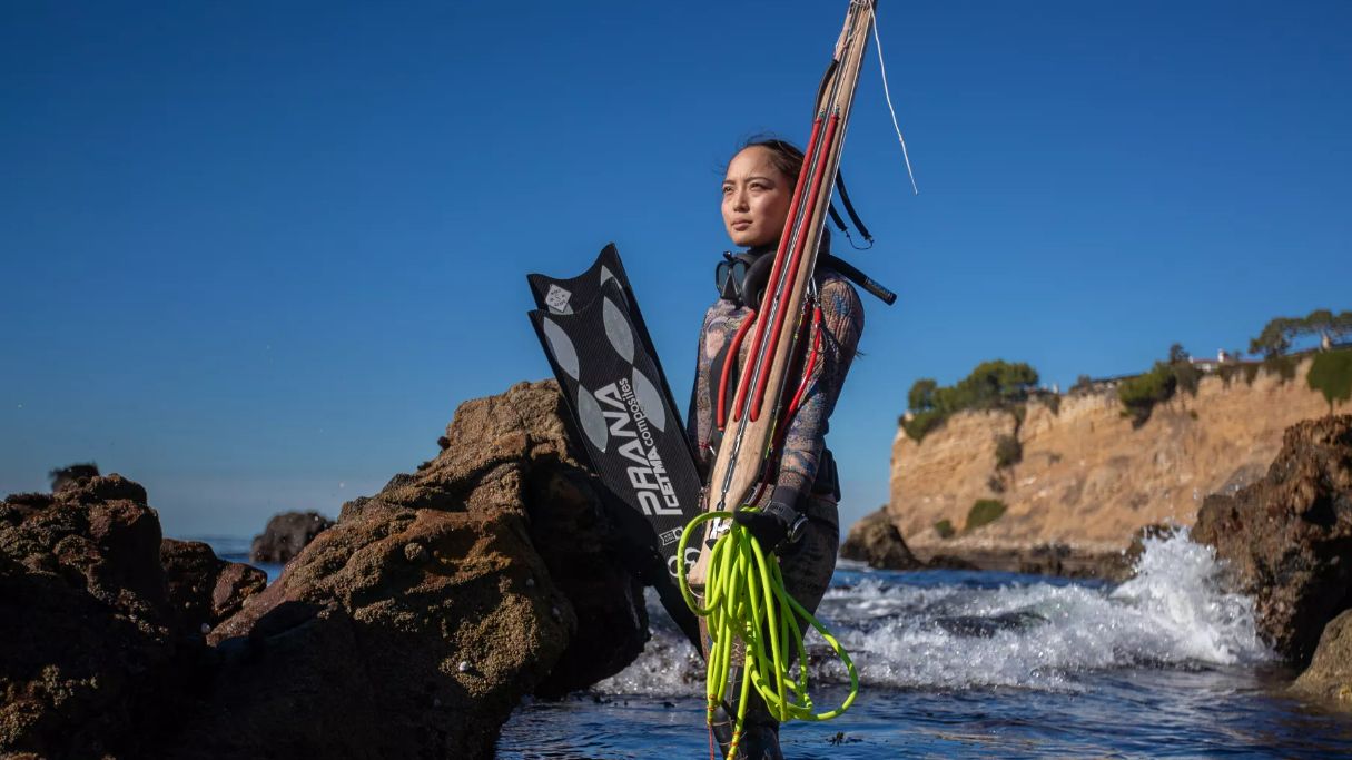 Spearfishing phenom on sustainable hunting
