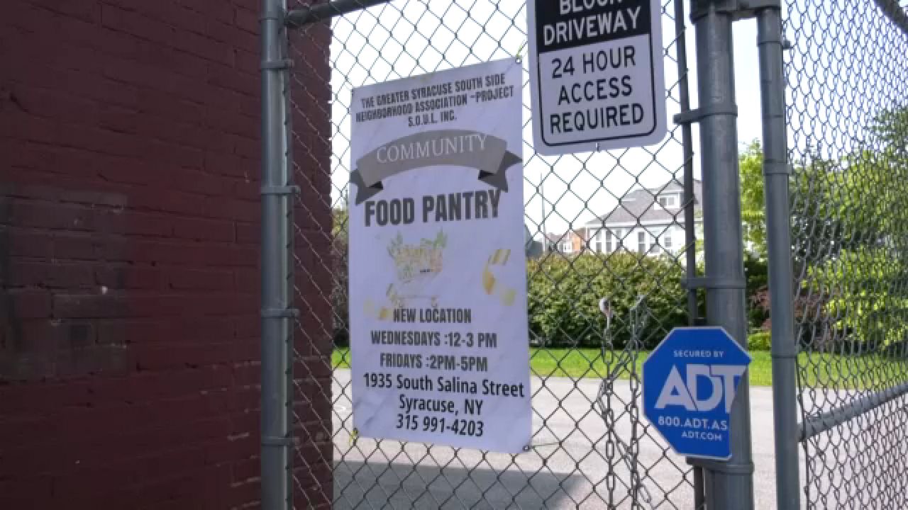 Syracuse's South Side Food Pantry faces eviction next month