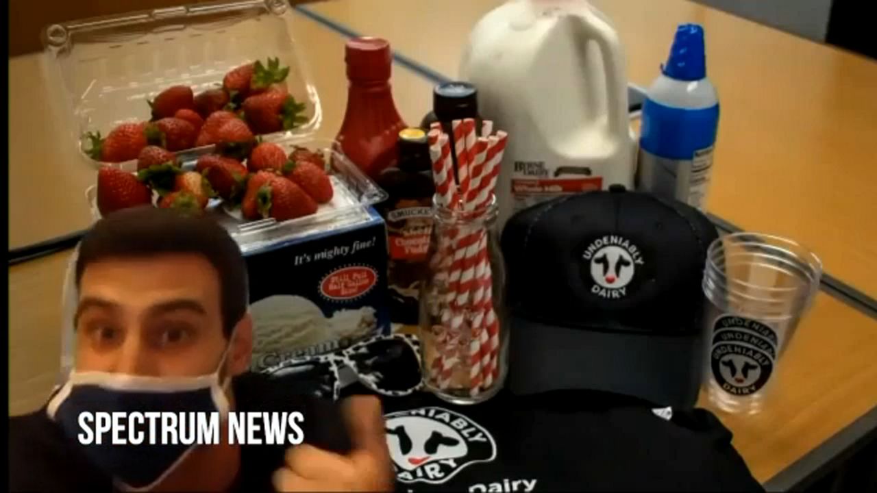 Reporters Concoct Milkshake for Virtual Competition