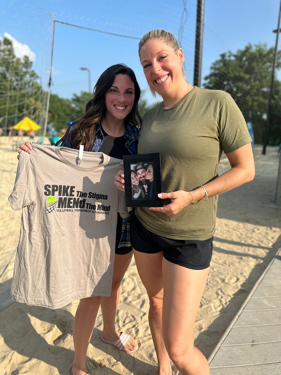 Volleyball tournament brings light to men's mental health