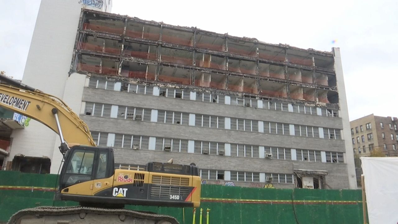 Spofford Jail Demolition Makes Way for New Community Center