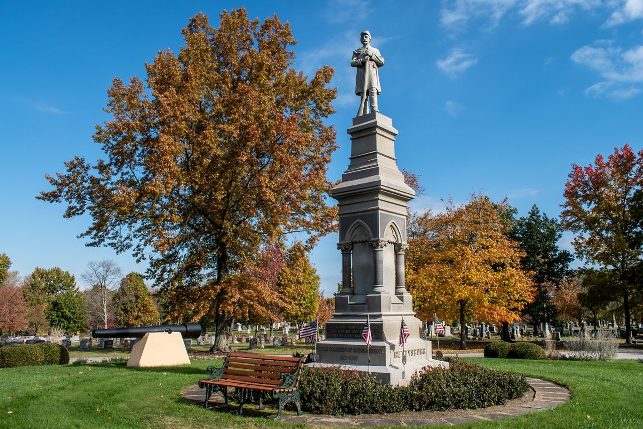 Spring Grove Cemetery on Underground Railroad Network
