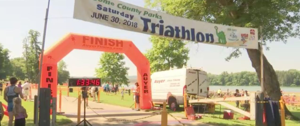 Broome County Parks Triathlon 2018