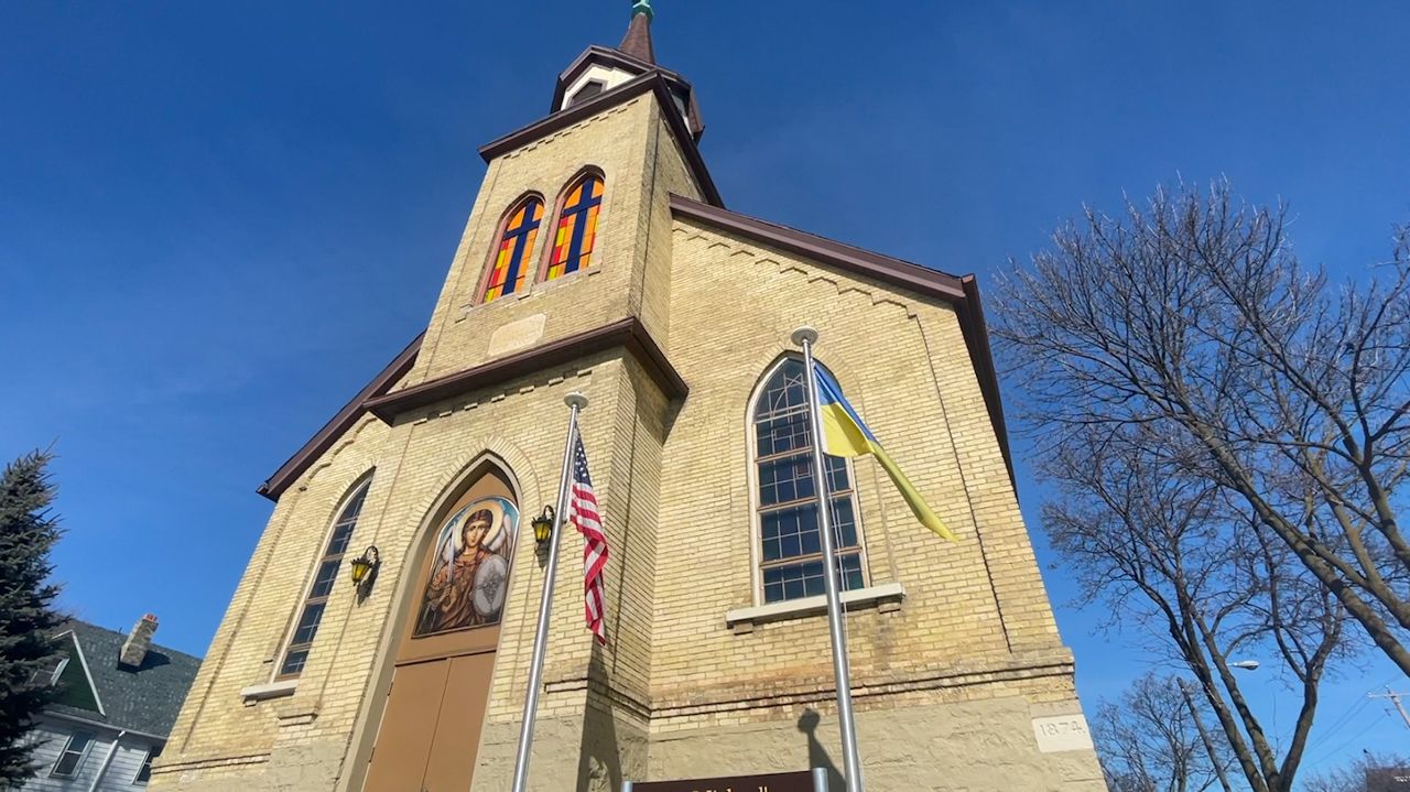 St. Michael's Ukrainian Catholic Church prays for Ukraine