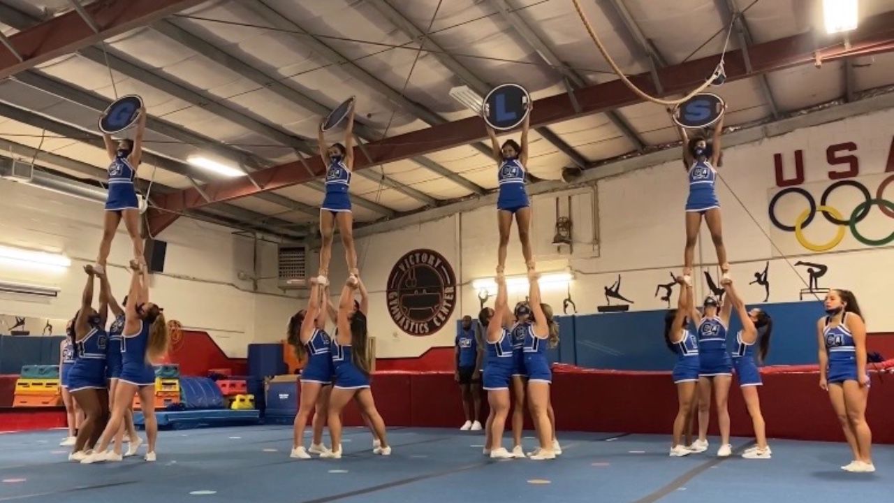 Cheerleading squad rallies around youth mental health services