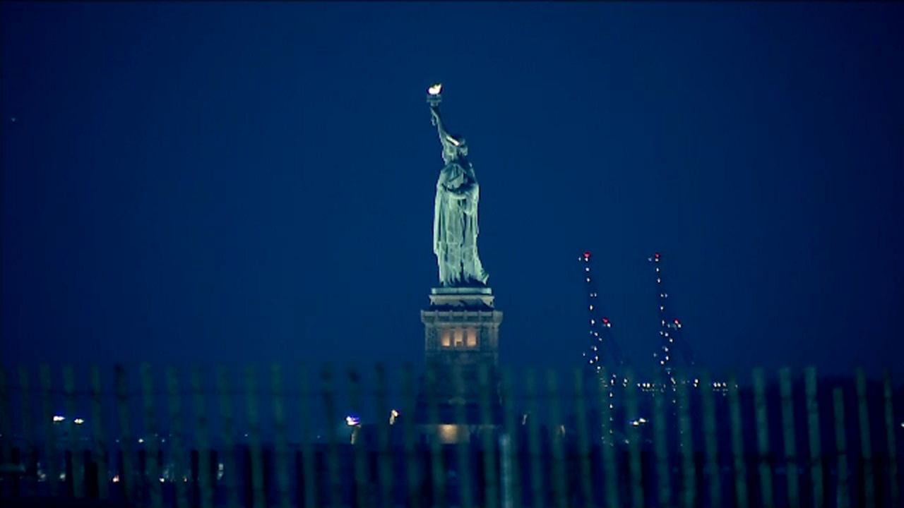 Some exterior lights at Statue of Liberty to be turned off Thursday