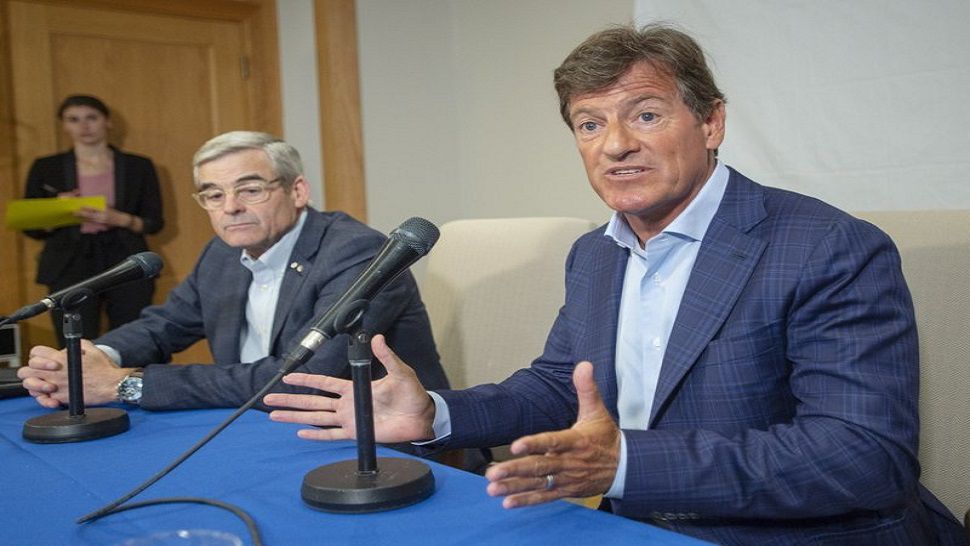 Montreal group Stephen Bronfman Tampa Bay Rays two cities