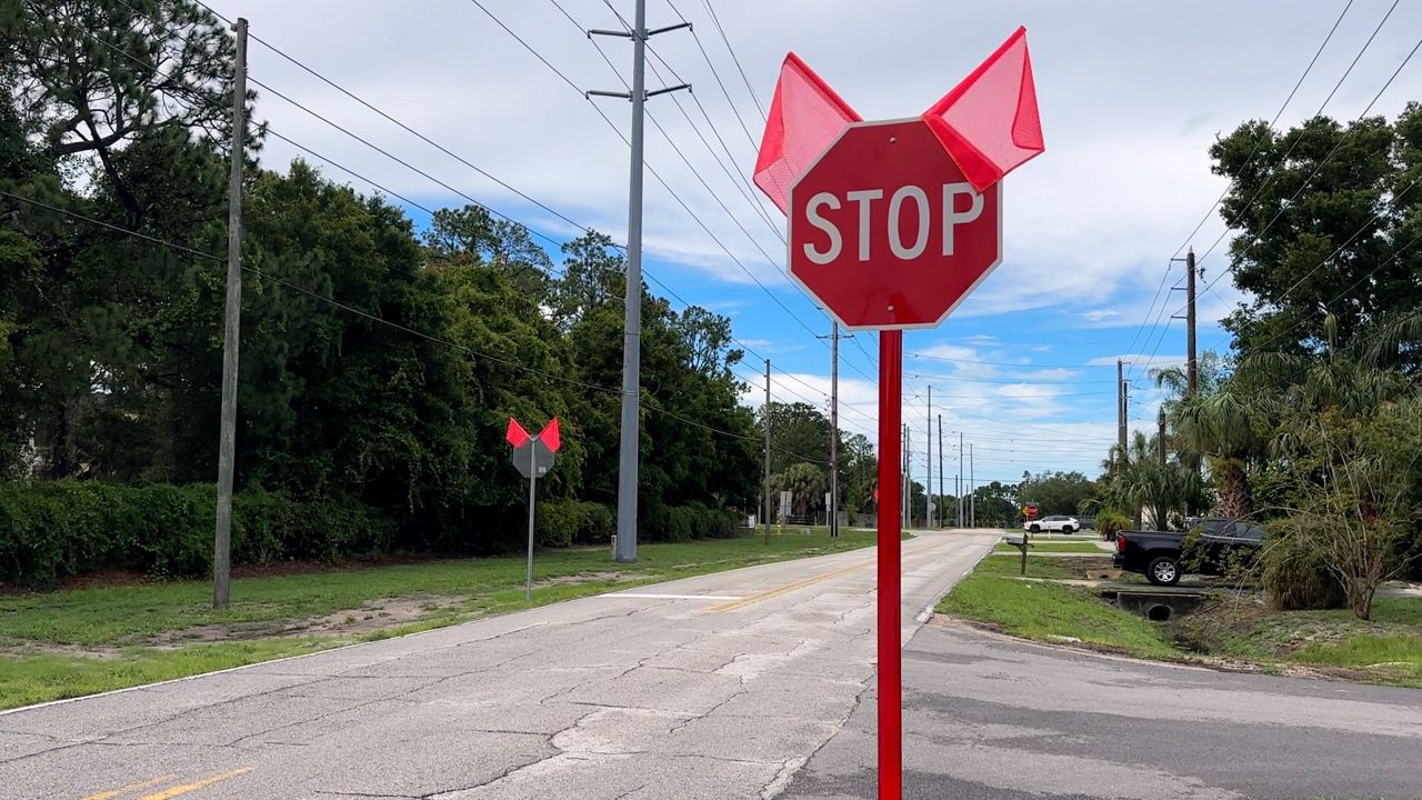 Neighbor concerned as drivers run new stop signs in Largo