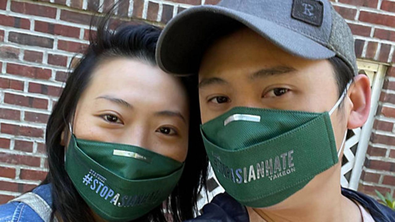 Designer advocates against AAPI Hate with face masks
