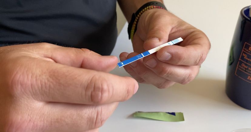 Drug needles, test strips going to addicts