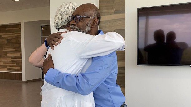 A big impact: Doctor and patient reunite after stroke