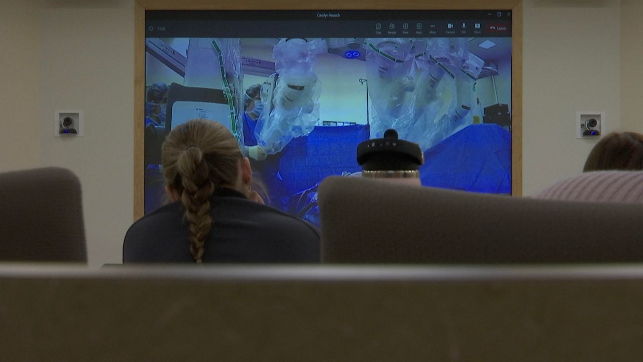 High school students watch live surgery at St. Elizabeth
