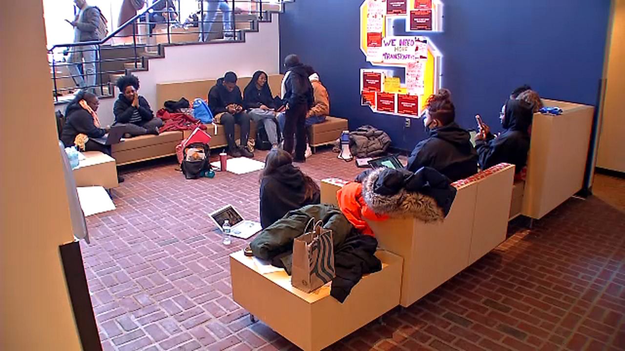 SU Protesters Continue Occupation of Crouse Hinds Hall
