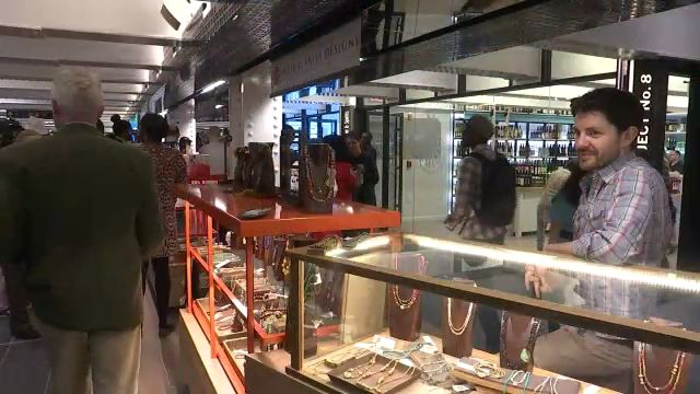 Underground Retail Strip Transforms Passageway in 59th Street-Columbus ...