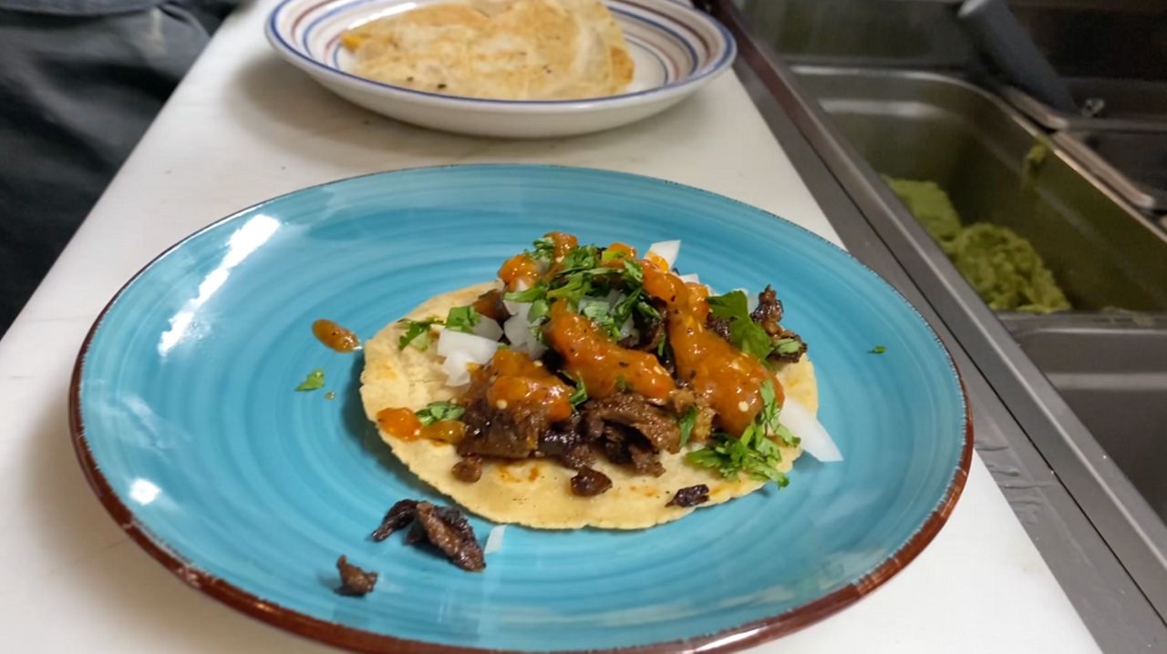 Vegan Mexican dishes at Sugar Taco