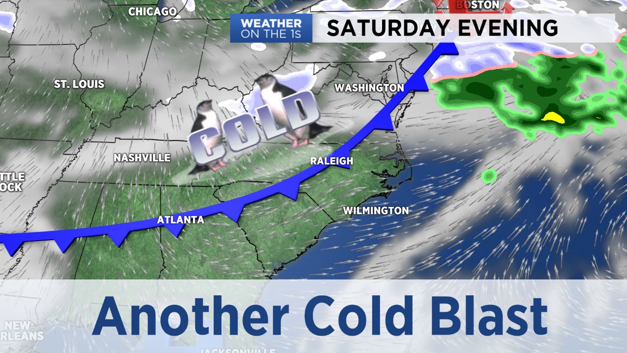 More cold air on the way