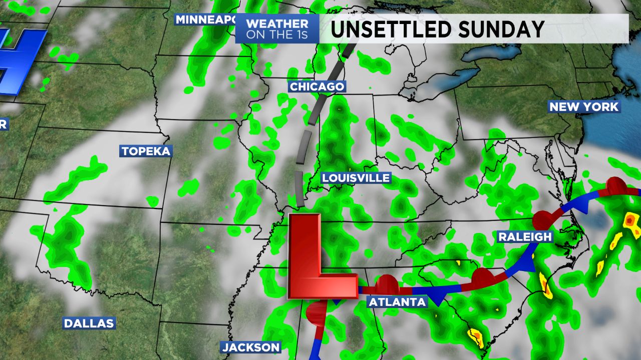 More Storms, Heavy Rain Possible in Kentucky on Sunday
