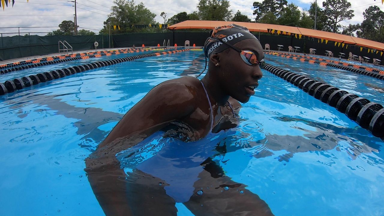 Local Swimmer Proves Hard Work Outweighs Talent