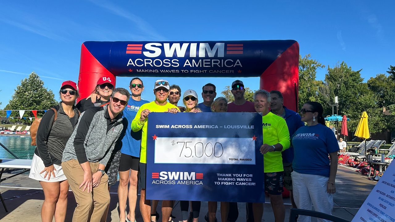 Louisville hosts inaugural Swim Across America event