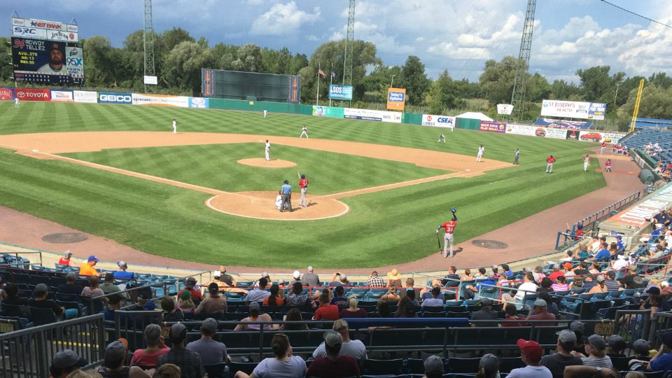 Last pitch for the Syracuse Chiefs
