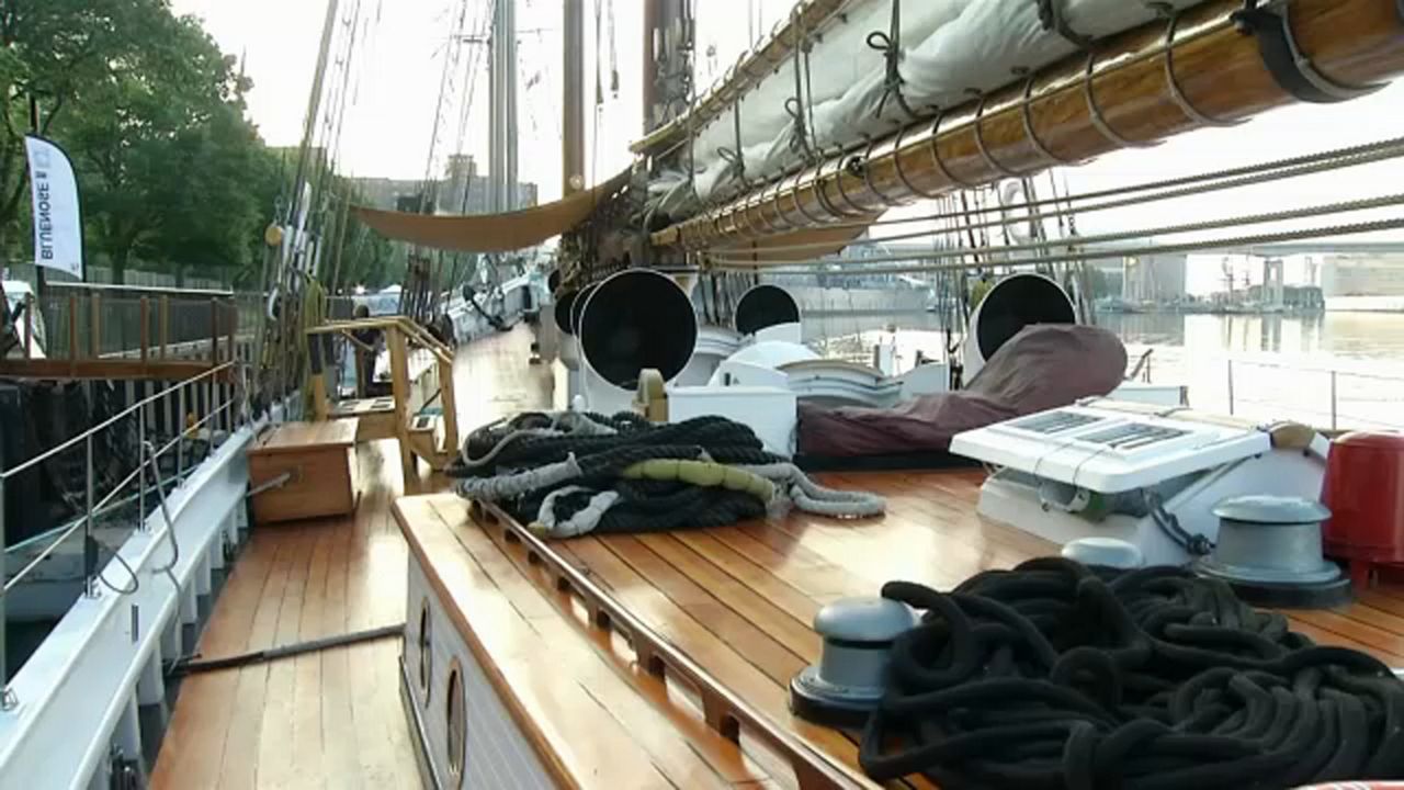 Deckhands keep tall ships running