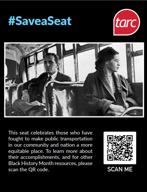TARC will save a seat on every bus in February