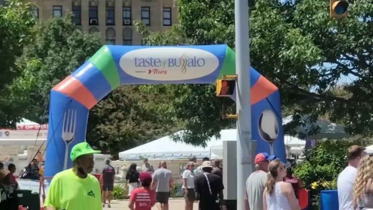 First day of 39th annual Taste of Buffalo held Saturday